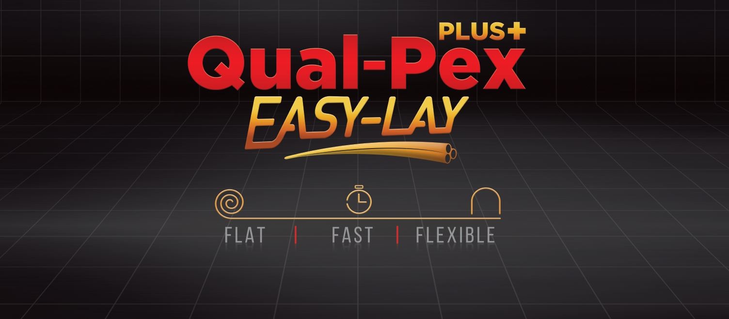 Qual-Pex Plus+ 'Easy-Lay' Pipes